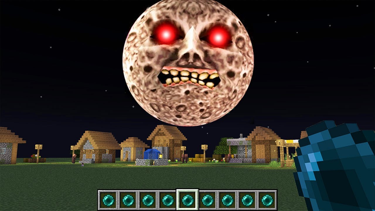 What's inside lunar moon in Minecraft? - YouTube