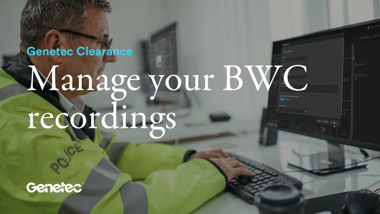 Manage your BWC recordings in Genetec Clearance - YouTube