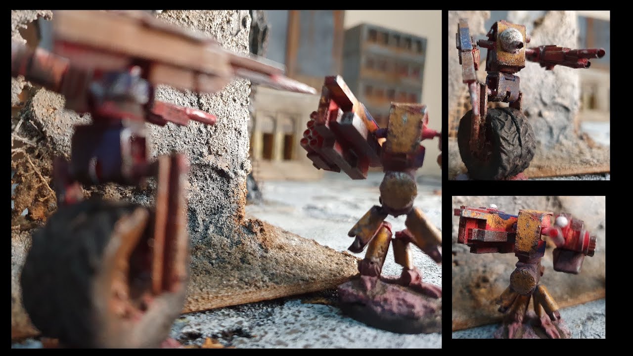 Scratch Build - Mini Mechs - YouTube