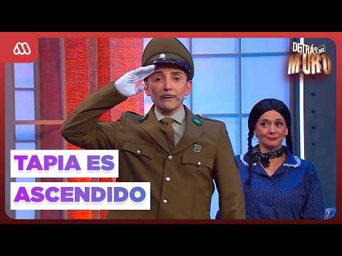 😂 DETRÁS DEL MURO ❤️ | Tapia es ascendido a 'Cabo Primero'