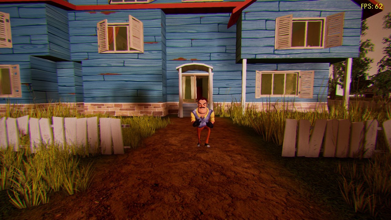 Геймплей мода на Hello Neighbor, Hello Neighbor Prototype Remastered ...