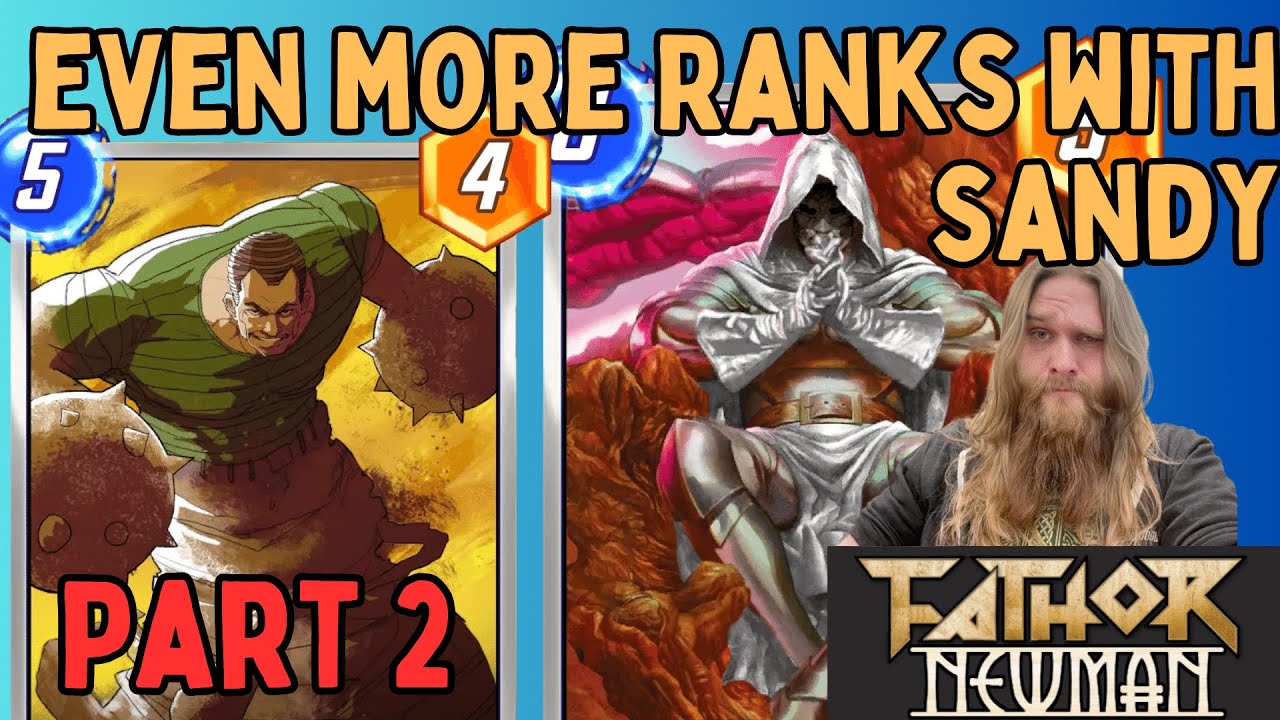 More Ranking with Sandman - Part 2 (MARVELous Sandman Deck) (Marvel ...