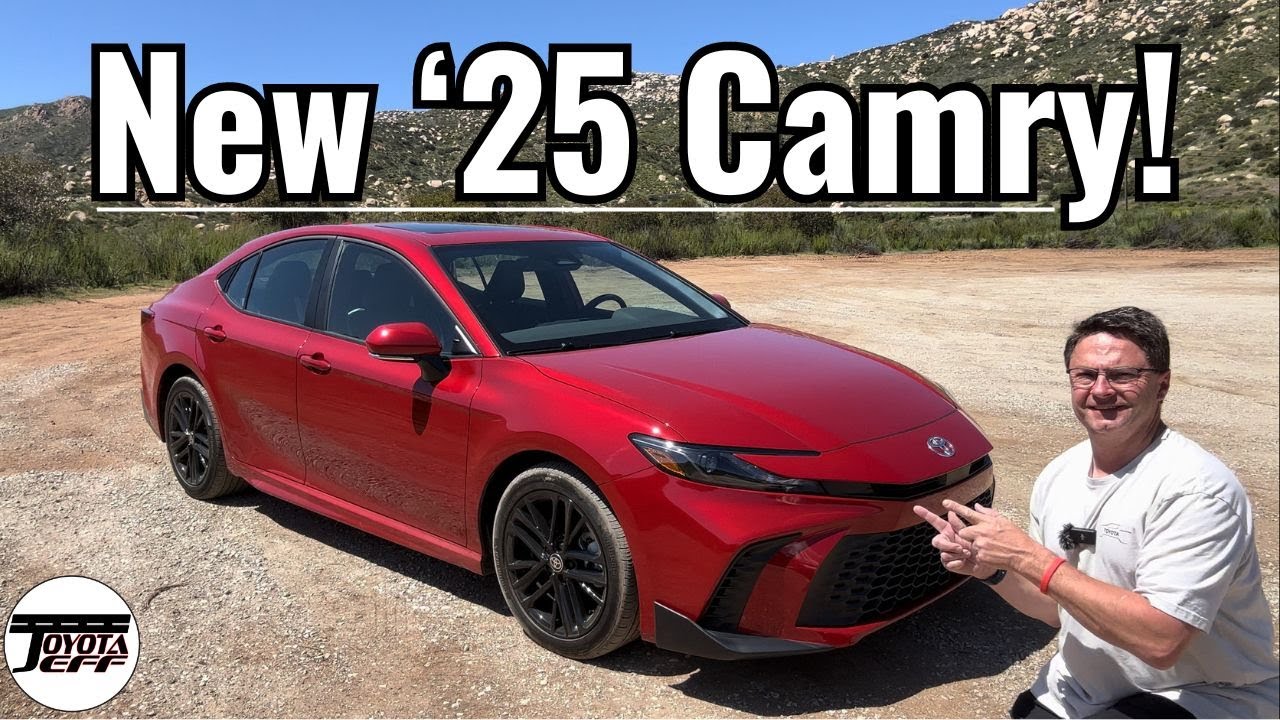 2025 Camry SE Inside and Out: It's VERY Different! - YouTube
