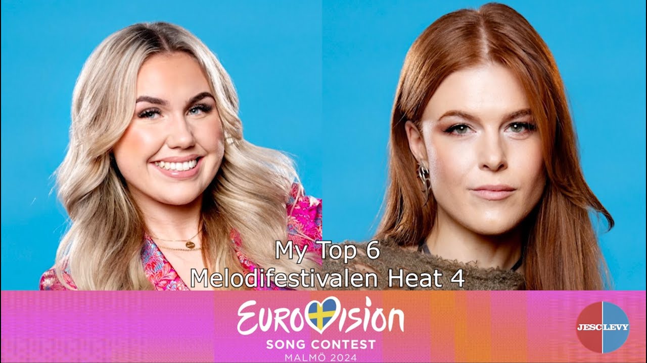 My Top 6 | Melodifestivalen heat 4 snippets | Eurovision 2024 - YouTube