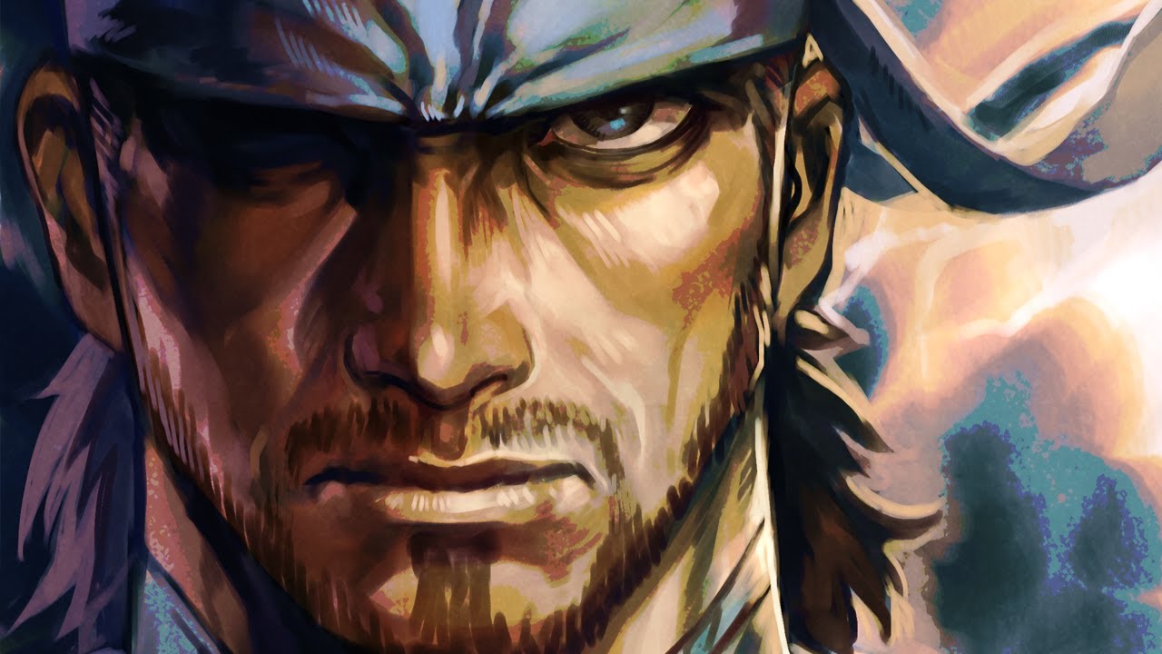 speed paint - Solid Snake metal gear solid - YouTube