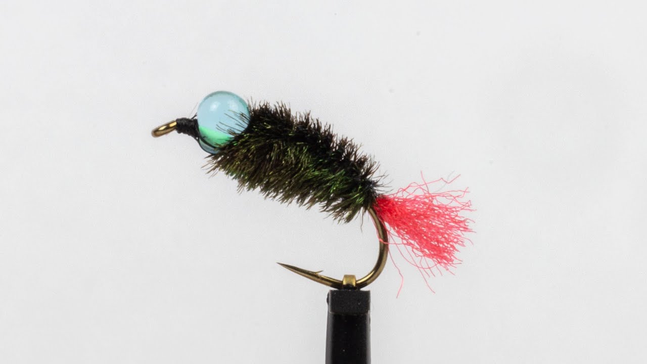 Glass Drop Bead Red Tag Nymph - YouTube