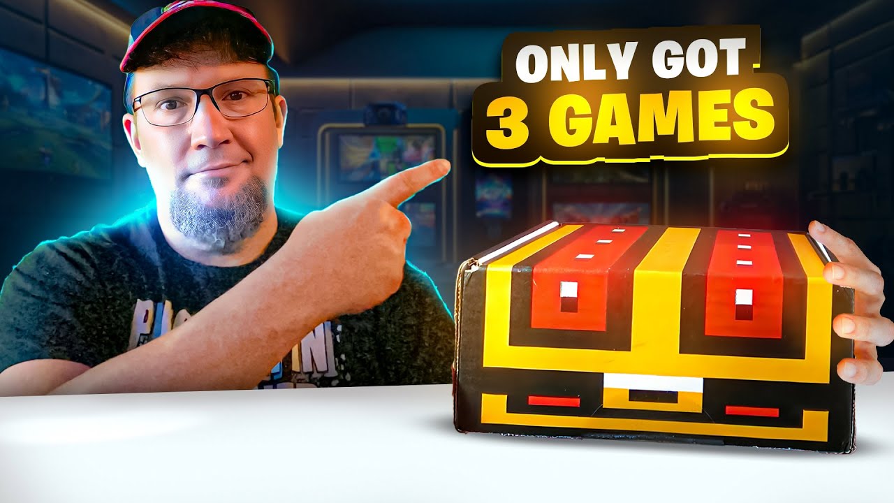 Retro Game Treasure Unboxing: Only 3 Games?! Was It Worth It? - YouTube