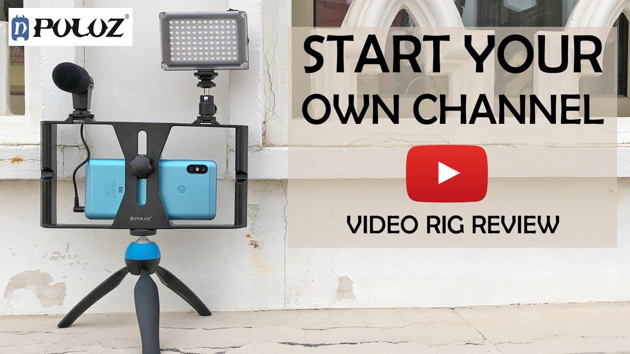 Start your YouTube Channel! Vlogging Rig Review | PULUZ - YouTube