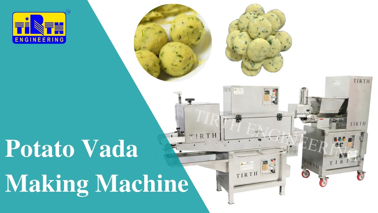 Potato Vada, Aloo Tikki etc. multipurpose Machine - Tirth Engineering ...