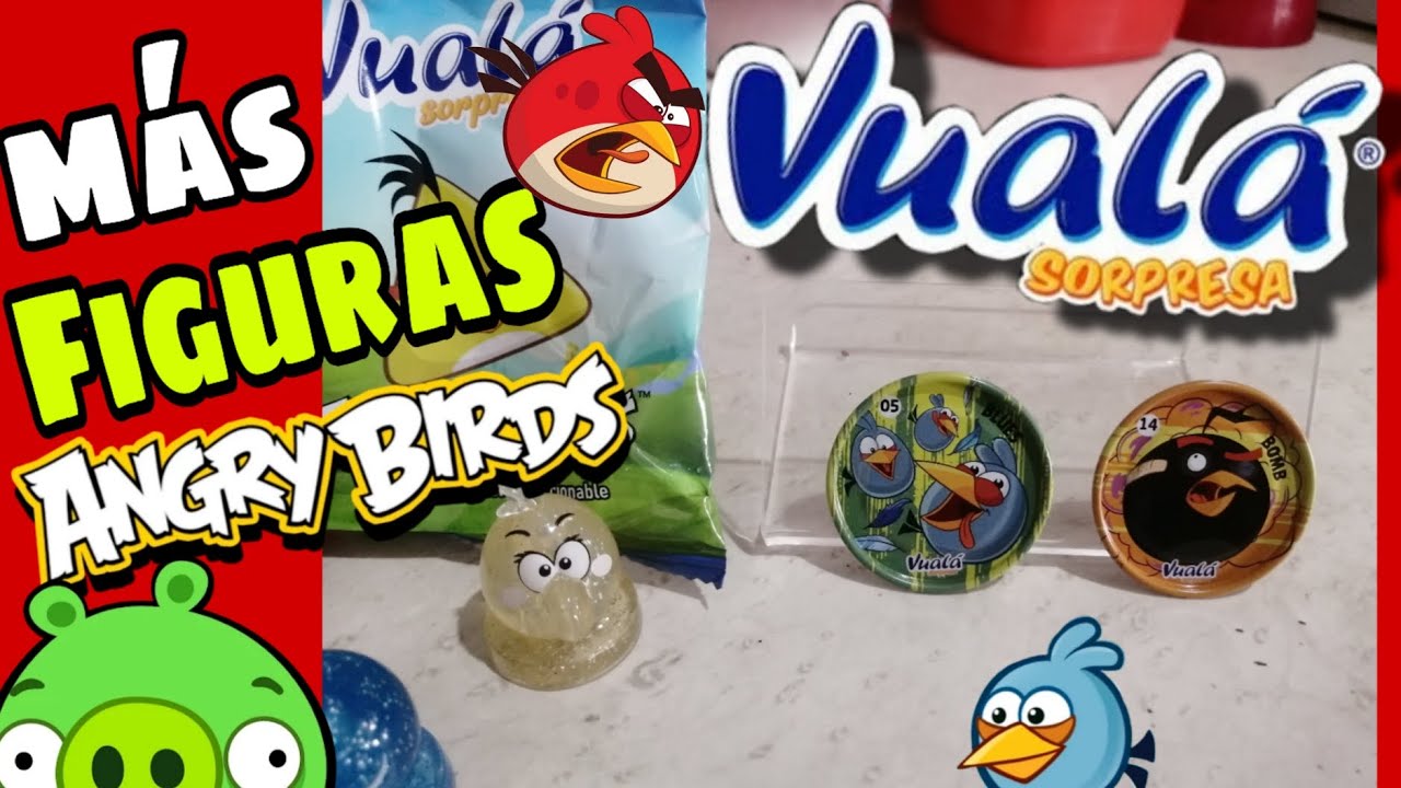 Más figuras de los Angry birds en Vualá sorpresa Esta colección esta ...