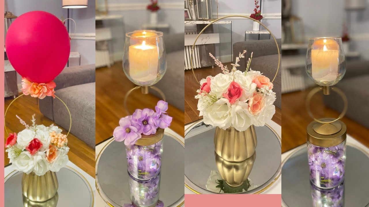 Party Candle Centerpieces For Tables