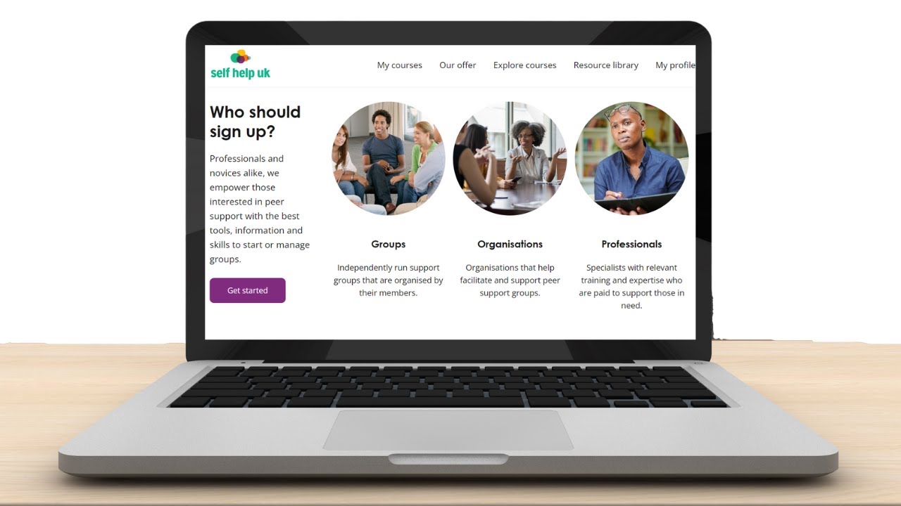 Introduction to Self Help UK's Learning Centre - YouTube