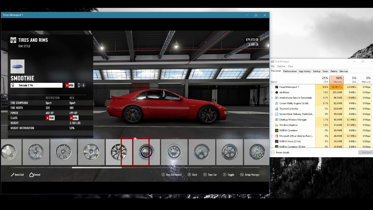 Forza 7 Memory Leak - YouTube