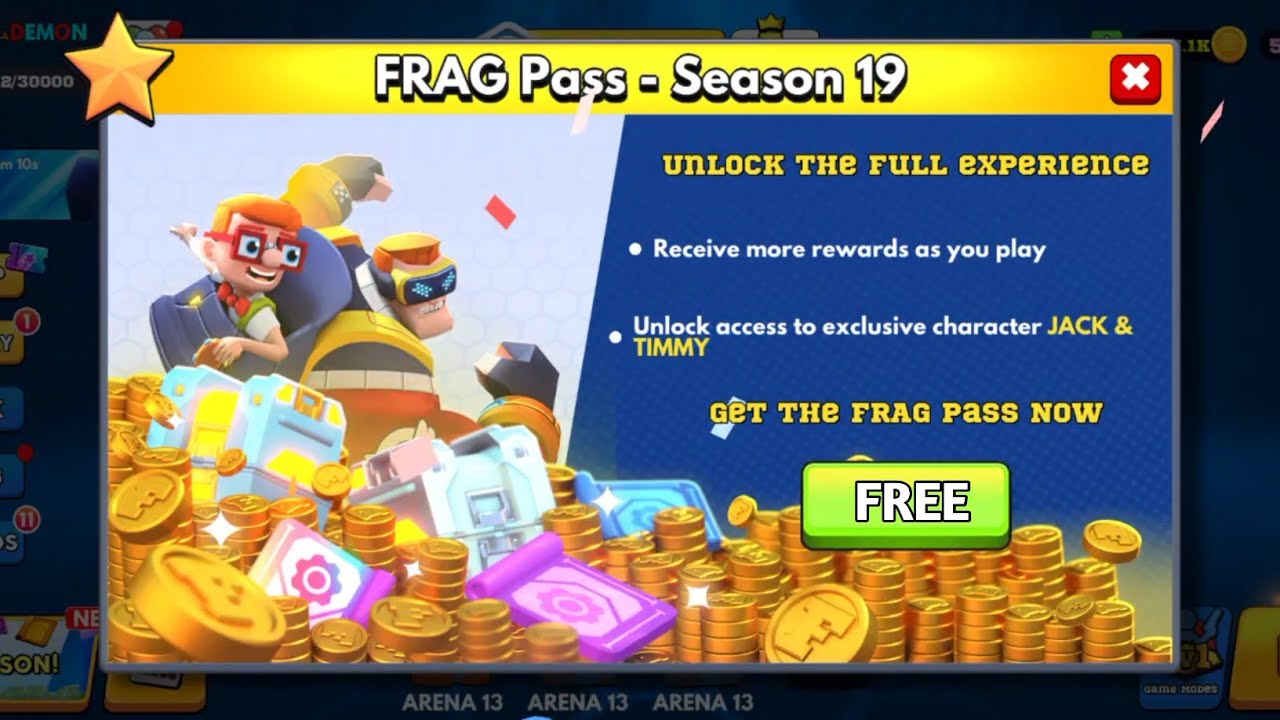 New Season Legendary Rewards Unlock in FRAG🎁 - YouTube