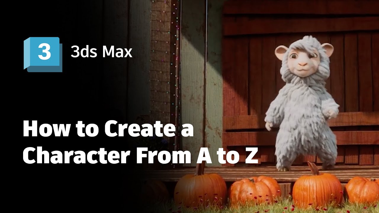 How to Create a Character from A to Z with 3ds Max - YouTube