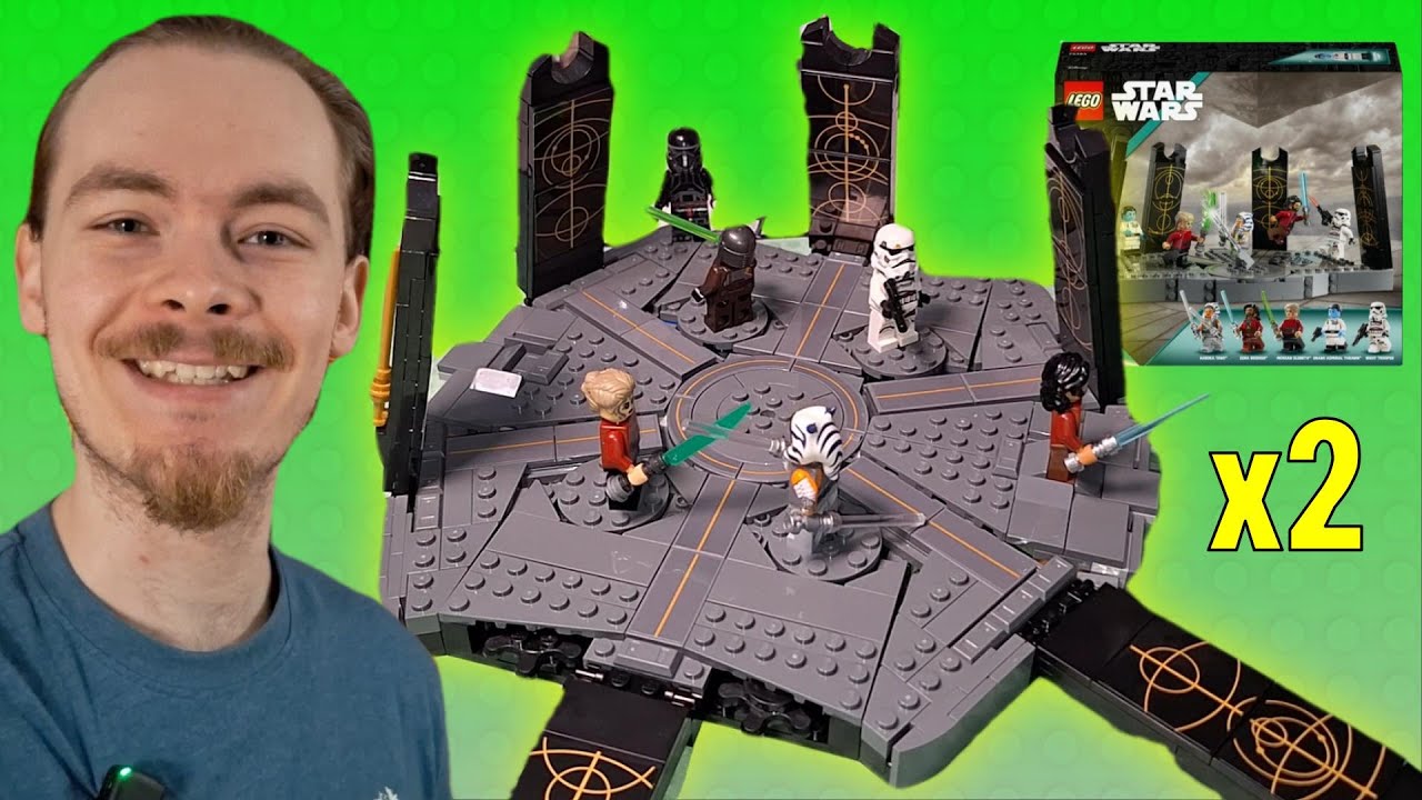 Making the ULTIMATE Star Wars Ahsoka Duel on Peridia with 2 Lego Sets ...