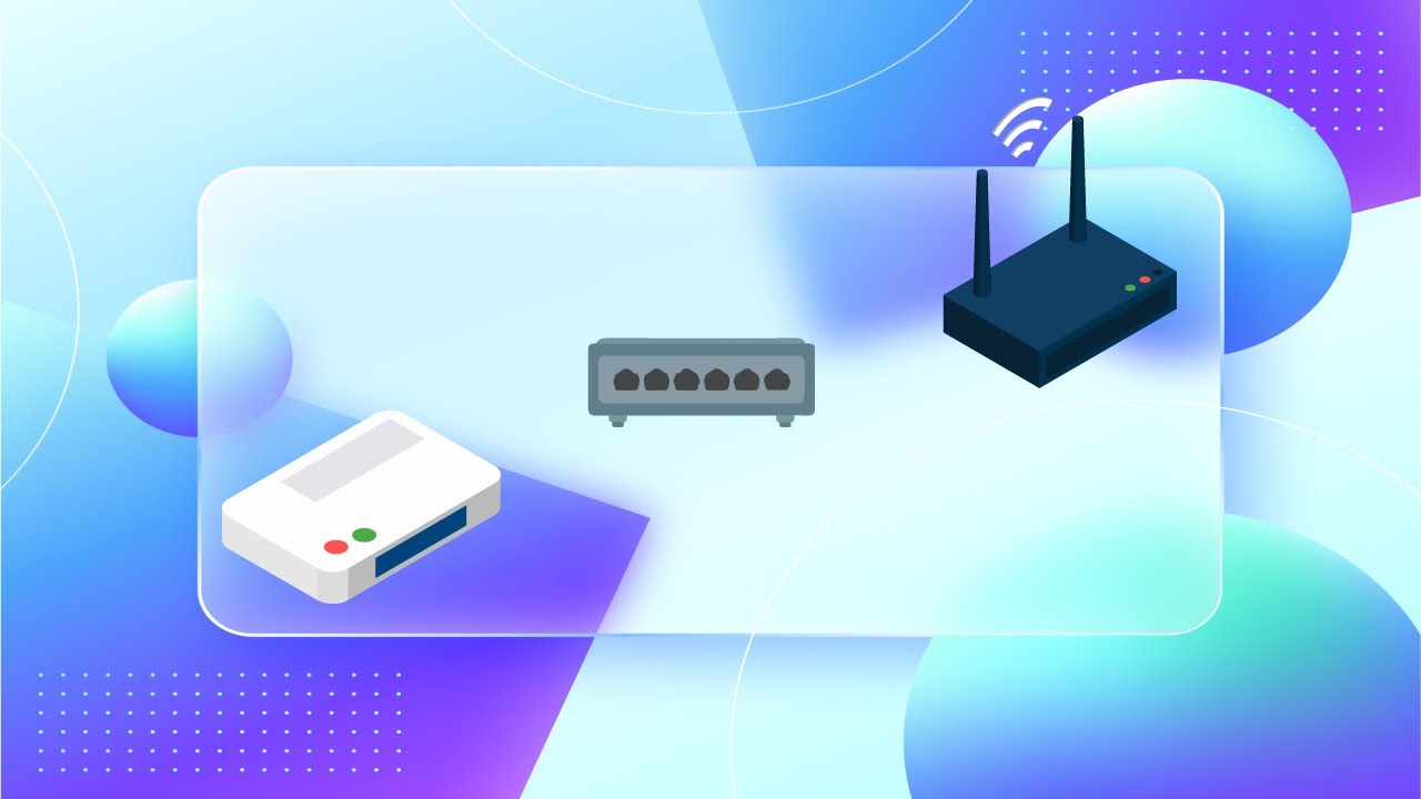 Networking Devices Hubs Switches and Router - YouTube