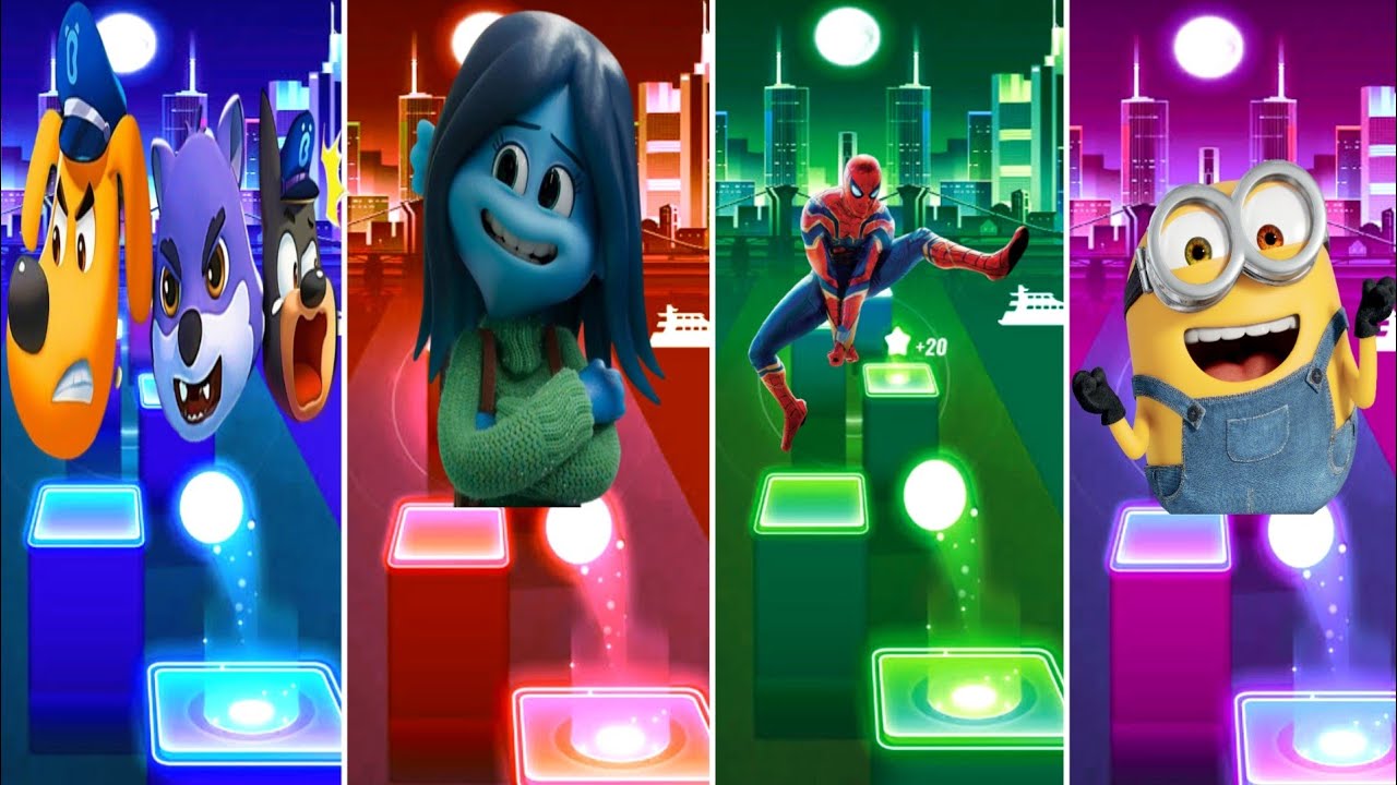 The Stinky Sea Monster🆚Ruby Gillman🆚SPIDER MAN🆚Minions💗Who is best ...