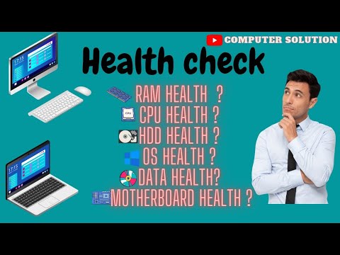 how to check computer/laptop health. #howtocheckpchealth - YouTube
