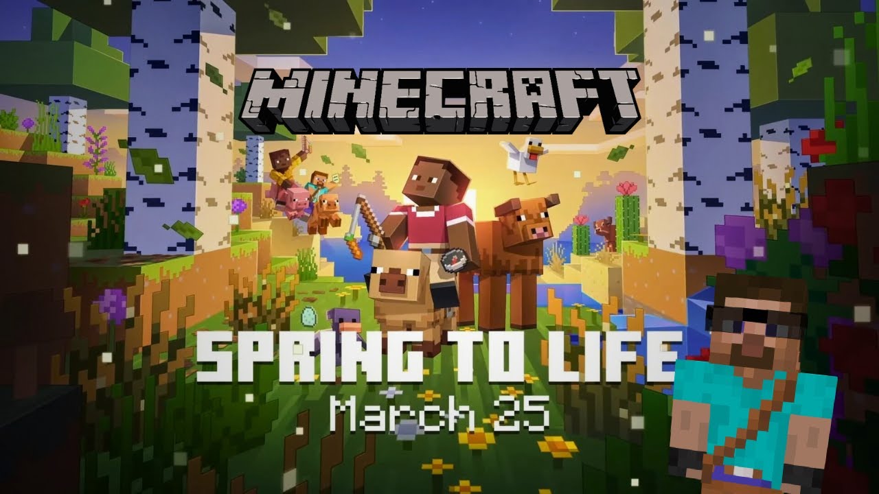 Minecraft's New Update TRANSFORMED my World! | Spring To Life Update ...