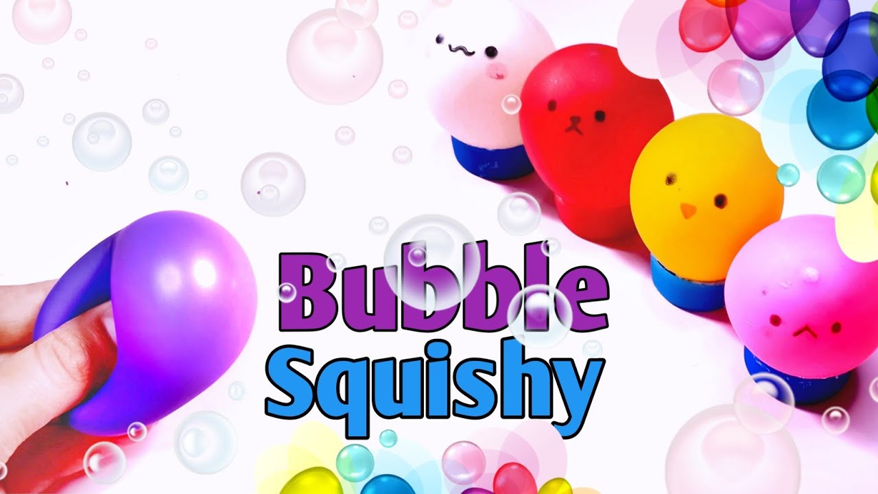DIY Bubble Squishy 🔮 | popit pushpop bubble origami DIY - YouTube