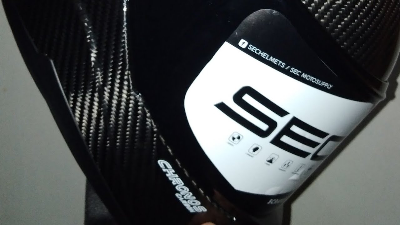 SEC CHRONOS CARBON HELMET @SPUTNIK MOTO @Cyclespeed iloilo - YouTube
