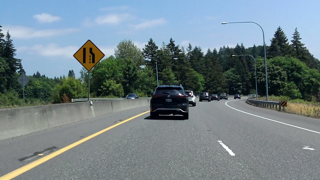WA 14 (Exits 6 to 14) eastbound - YouTube