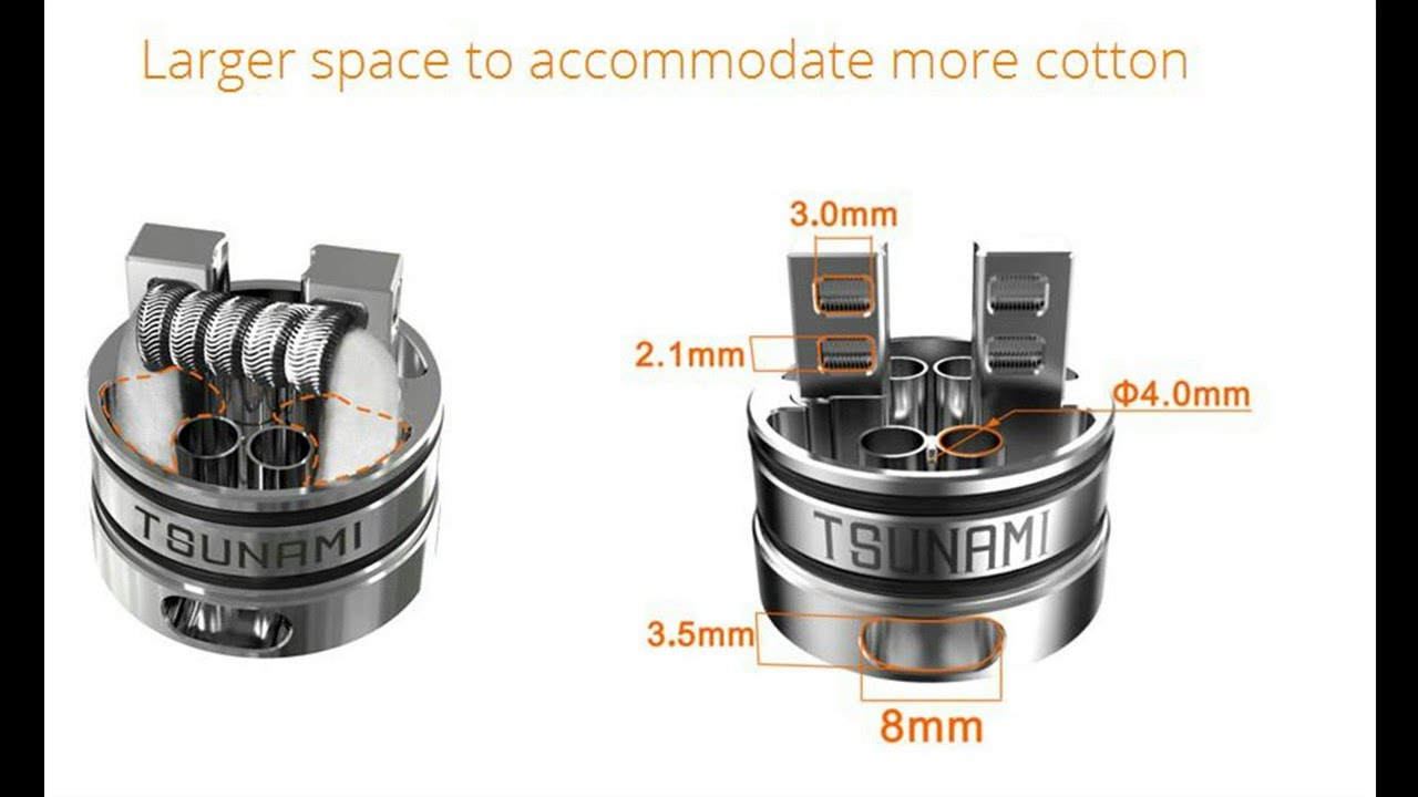 Geekvape Tsunami 24 RDA Review - YouTube