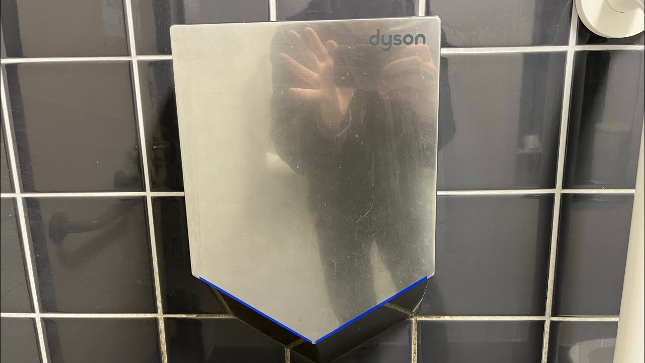 Dyson Airblade V AB08 Hand Dryer at Aldi, Billingham 🚻🚼♿️ - YouTube