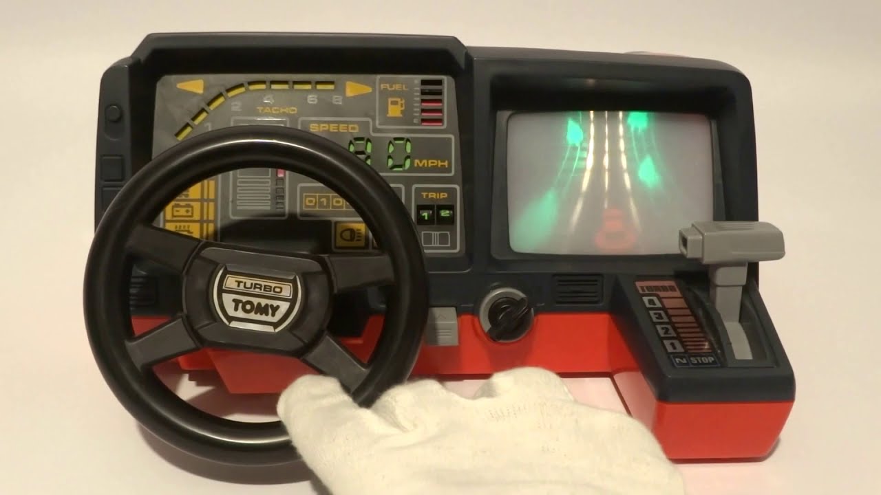 Vintage Tomy Turnin Turbo Dashboard Electronic Game Toy 80s Retro ...