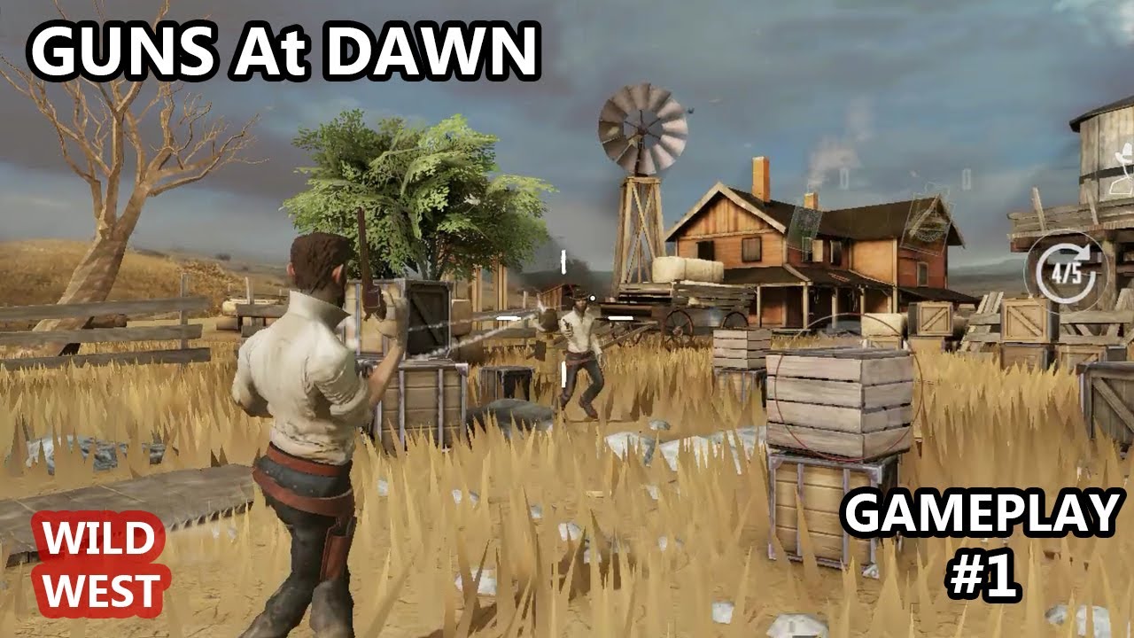 GUNS AT DAWN - Online pvp shooting gameplay part 1 - YouTube