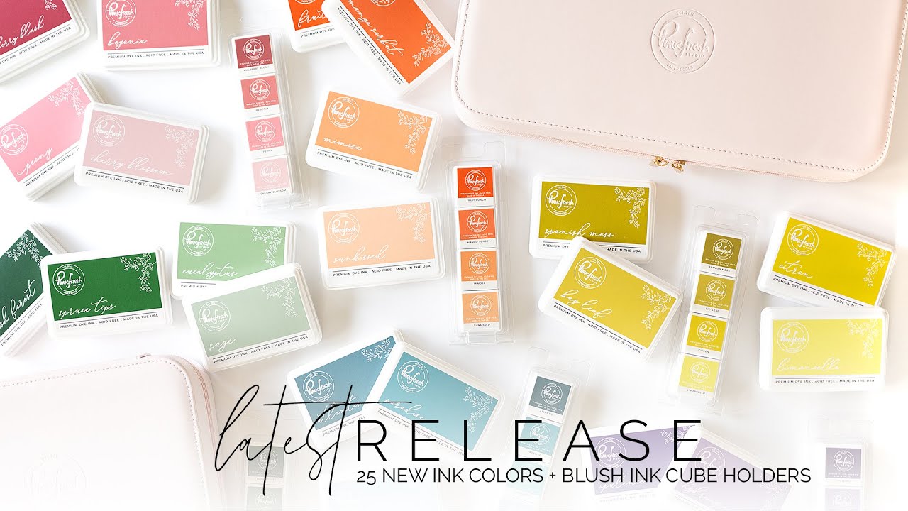 September 2023 New Ink Release + Ink Cube Holders Intro - YouTube