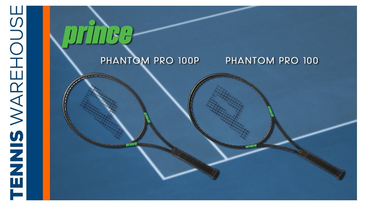 Prince Phantom Racquets from Tennis Warehouse - YouTube