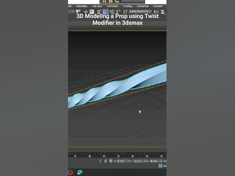 Prop Modeling using Twist Modifier | How to Model #3d #3dsmax #tutorial - YouTube