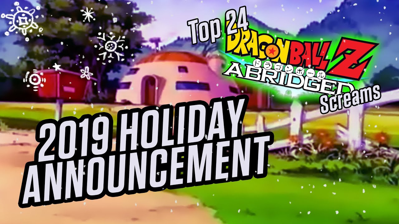 Live from Dragon Ball's Goku's House...an ANNOUNCEMENT! - YouTube