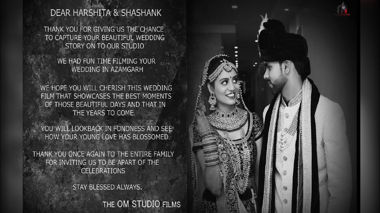 Wedding Highlight || Harshita Weds Shashank || The Om Studio Films ...