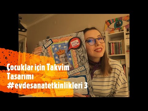 2021 Yılı Takvim Tasarımı (ÇOCUKLAR İÇİN)