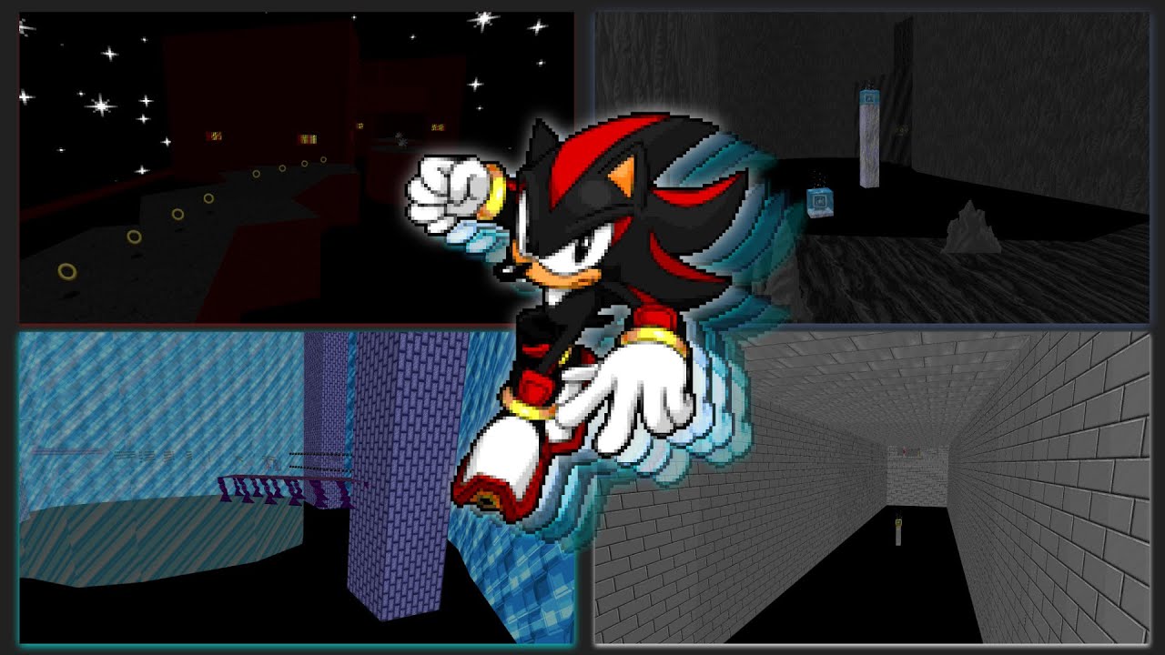 breaking kaizo srb2 levels with shadow - YouTube