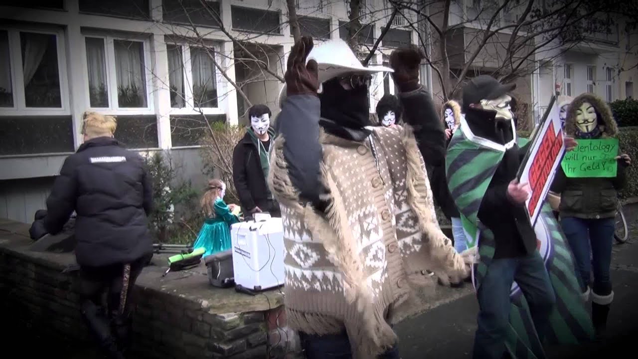 Anonymous NRW [Chanology] Raid February 15th, 2014 - YouTube