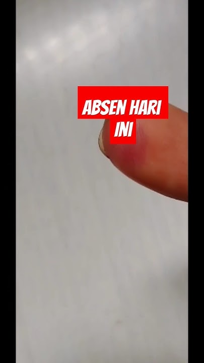 Hari ini#absen - YouTube