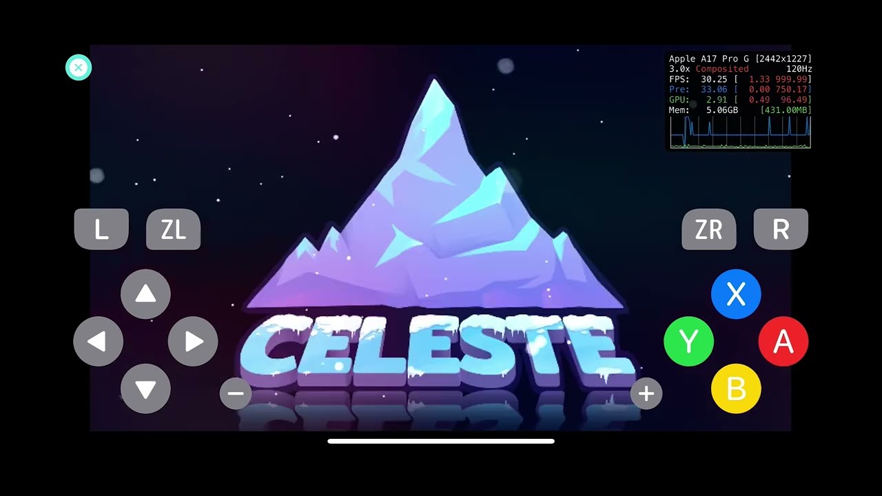 Celeste on iOS - Switch Emulator for iOS (Sudachi/Yuzu Port) - YouTube