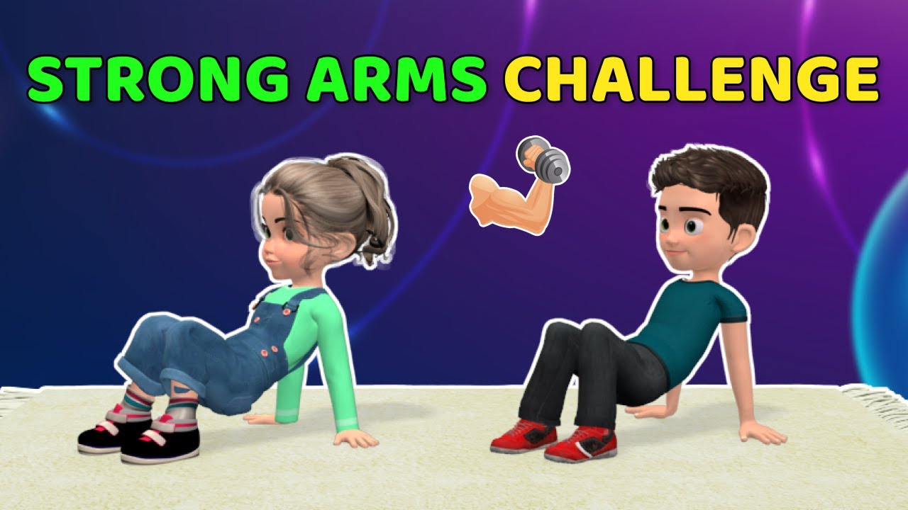 14-DAY STRONG ARMS CHALLENGE FOR KIDS - YouTube