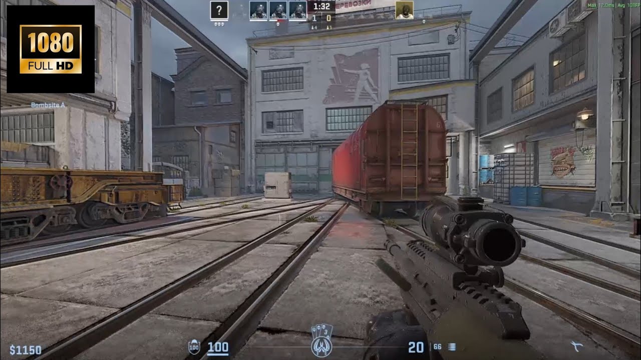 TRAIN MAP || COUNTER STRIKE 2 GAMEPLAY FHD (NO COMMENTARY) - YouTube