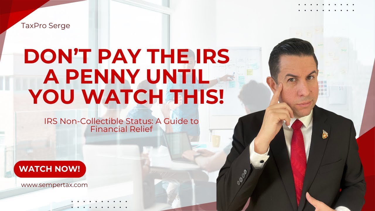 Understanding the IRS Currently Non Collectible CNC Program - YouTube