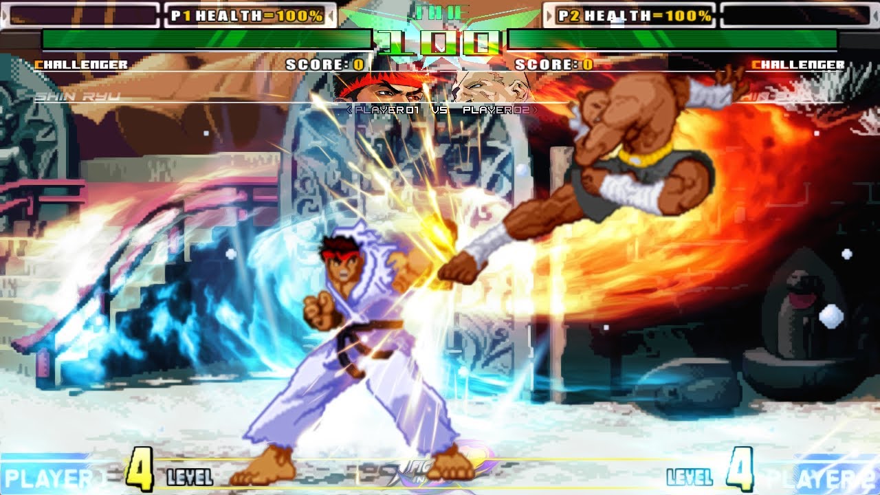 Shin Ryu VS. Shin Sagat - YouTube