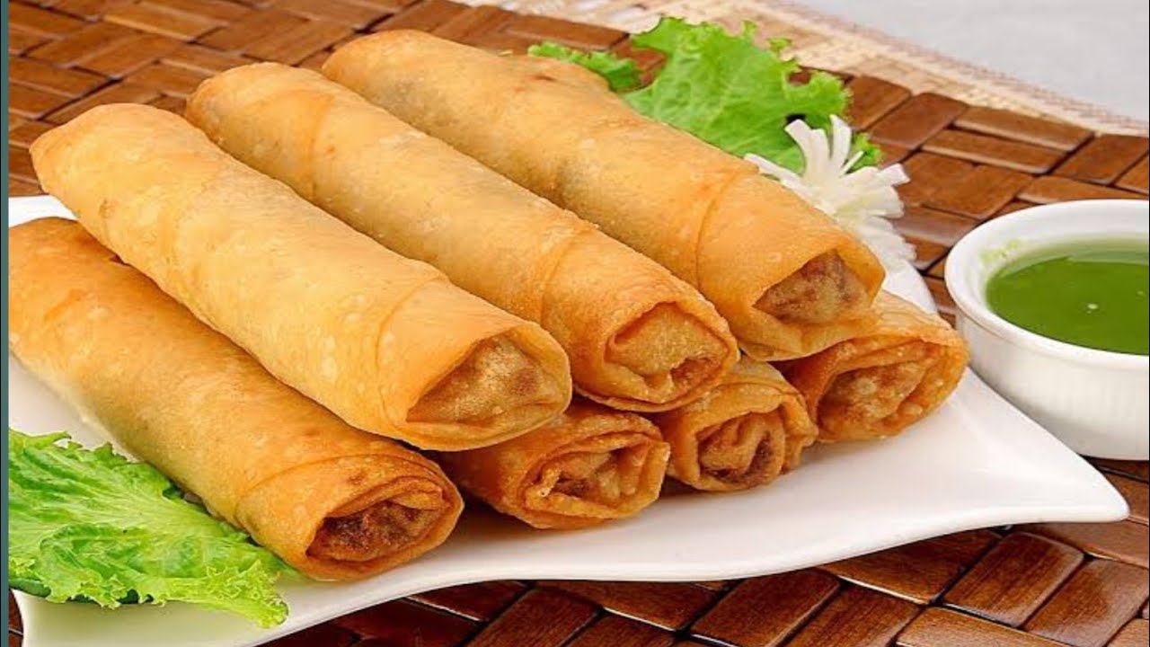 Chicken Spring Egg Roll || Vegetable Chicken Spring Rolls || Ramdan Recipe || Ramadan ...