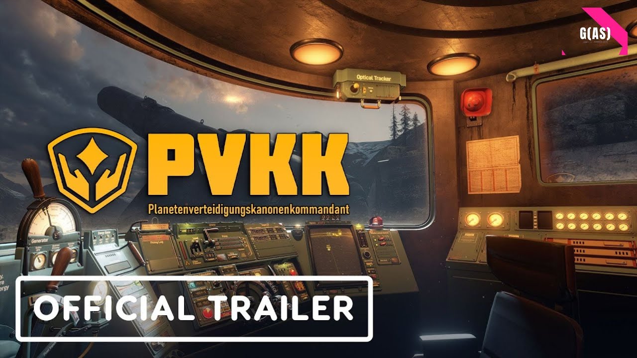 PVKK: Planetenverteidigungskanonenkommandant Game Trailer 2024 HD - YouTube