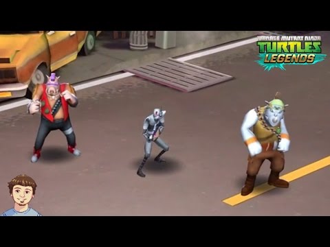 TMNT Legends - Classic Bebop and Rocksteady + Comic Style Map! - YouTube