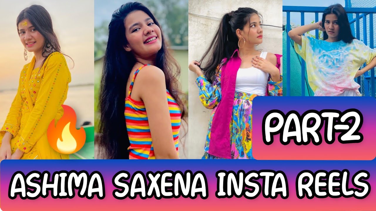 NEW ASHIMA SAXENA INSTAGRAM REELS || LOVE ROMANTIC TRENDING ASHIMA ...