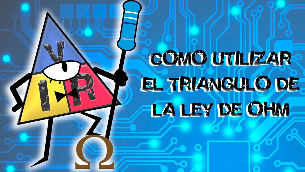 Triangulo de la Ley de ohm | Como usar el triangulo de la ley de ohm ...